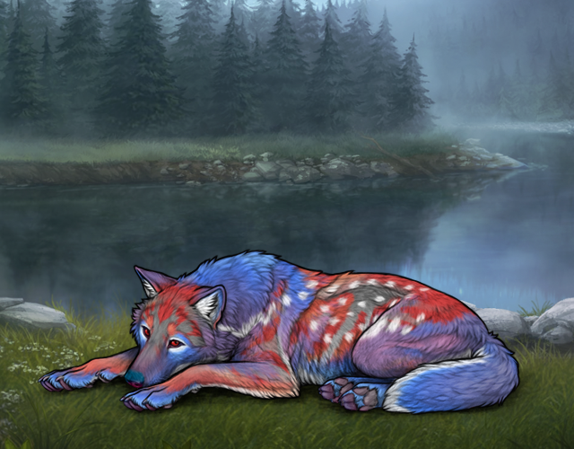 New Befriended Wolf |:| Wolvden