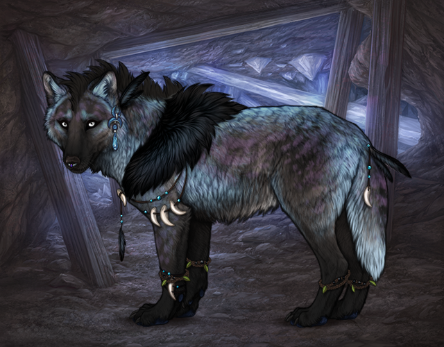 Colorful lady |:| Wolvden