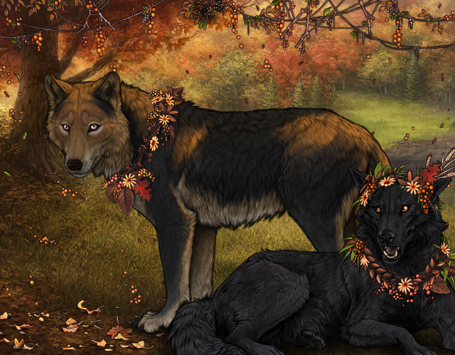 What wolf from the person above is best decorated? |:| Wolvden