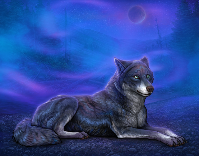 G2 DRAVEN PUP (Mint eyes) |:| Wolvden