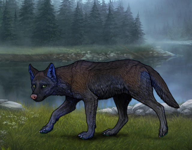 Gen 2 mottled husky white |:| Wolvden